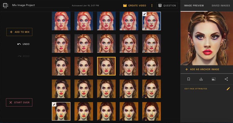 Free Face Mix AI Generator - Playform